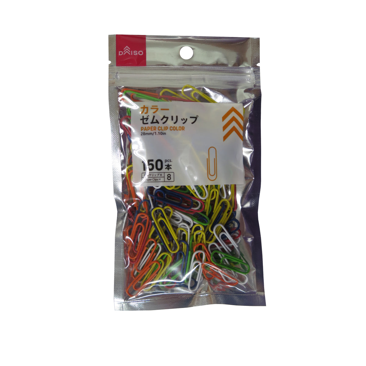 Color Paper Clip 28mm – DAISO SINGAPORE