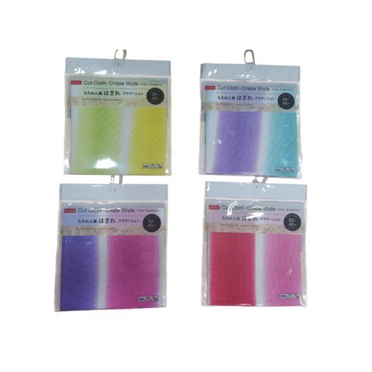 Cut Cloth - Crepe Style - Color Gradation – DAISO SINGAPORE