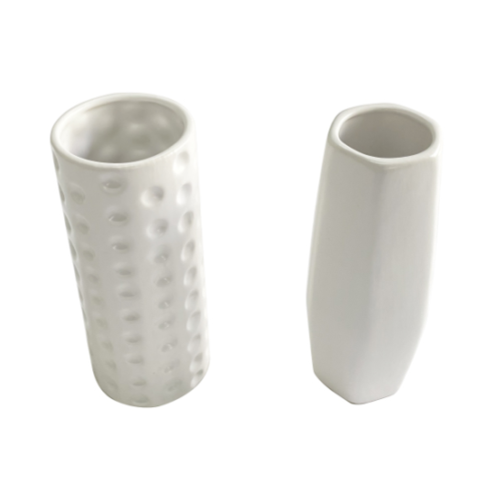 Flower Vase White C – DAISO SINGAPORE