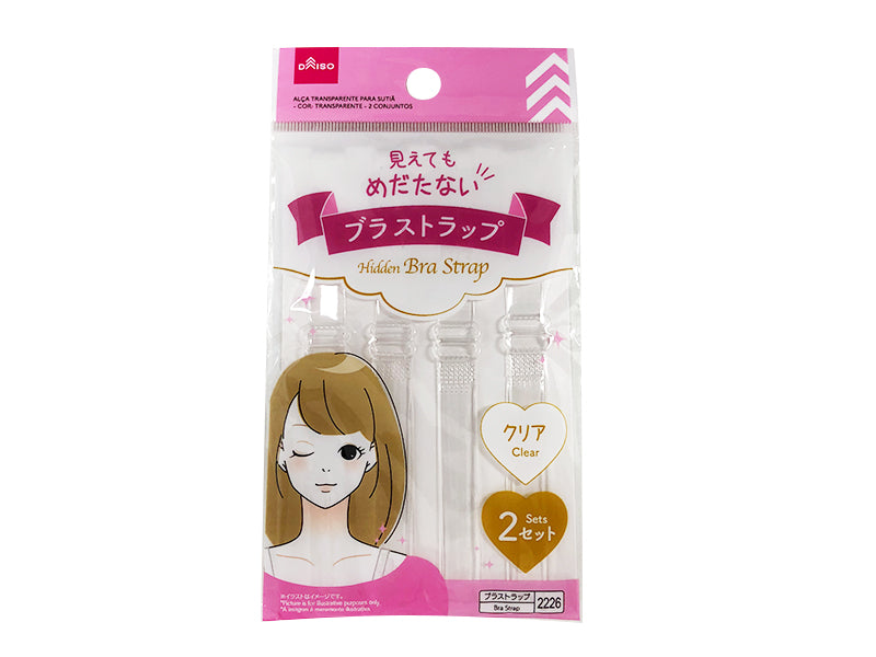 Hidden Bra Strap Clear – DAISO SINGAPORE
