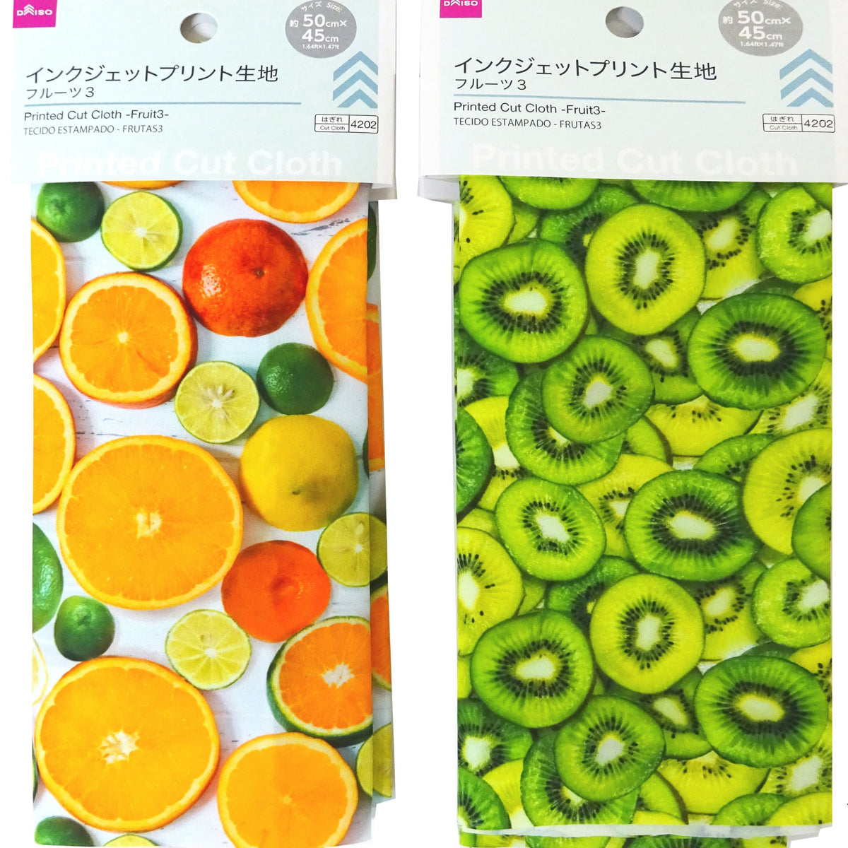 Printed Cut Cloth -Fruit3- – DAISO SINGAPORE