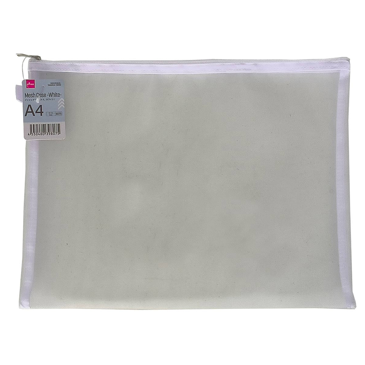 Mesh Case A4 White – DAISO SINGAPORE