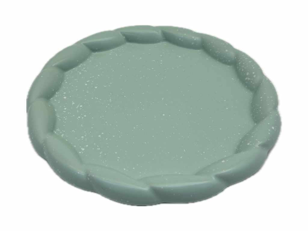 Plate Fluffy 18.5cm Mint – DAISO SINGAPORE