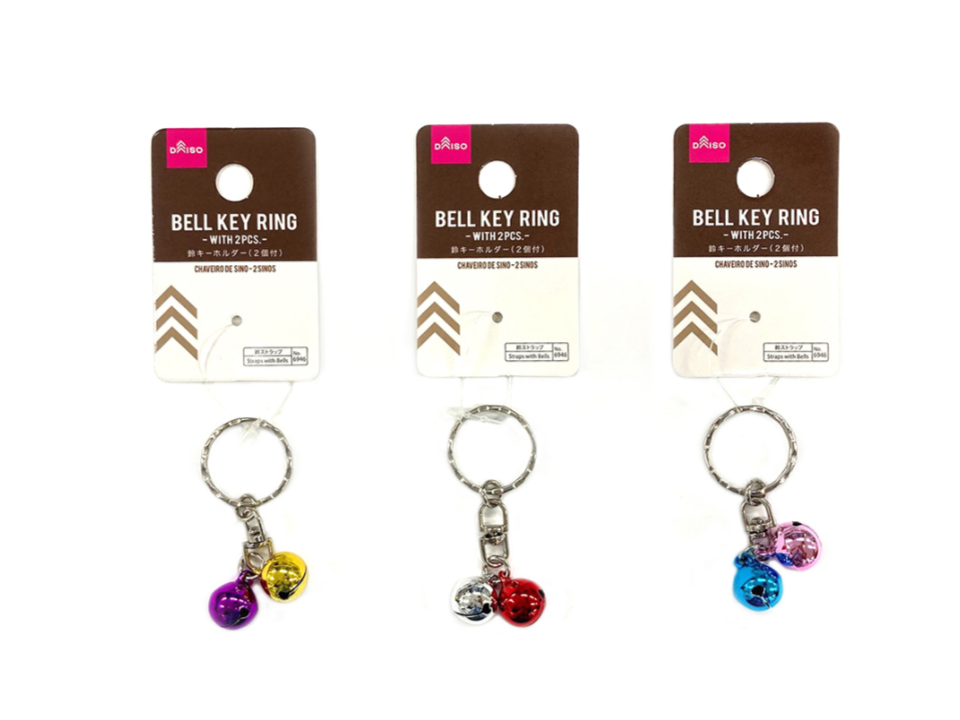 Bell Key Ring – DAISO SINGAPORE