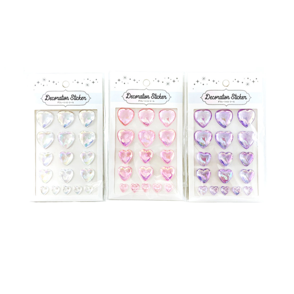 Decoration Sticker Heart – DAISO SINGAPORE