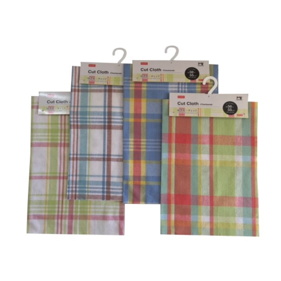 Cut Cloth Checkered 50cm x 55cm – DAISO SINGAPORE