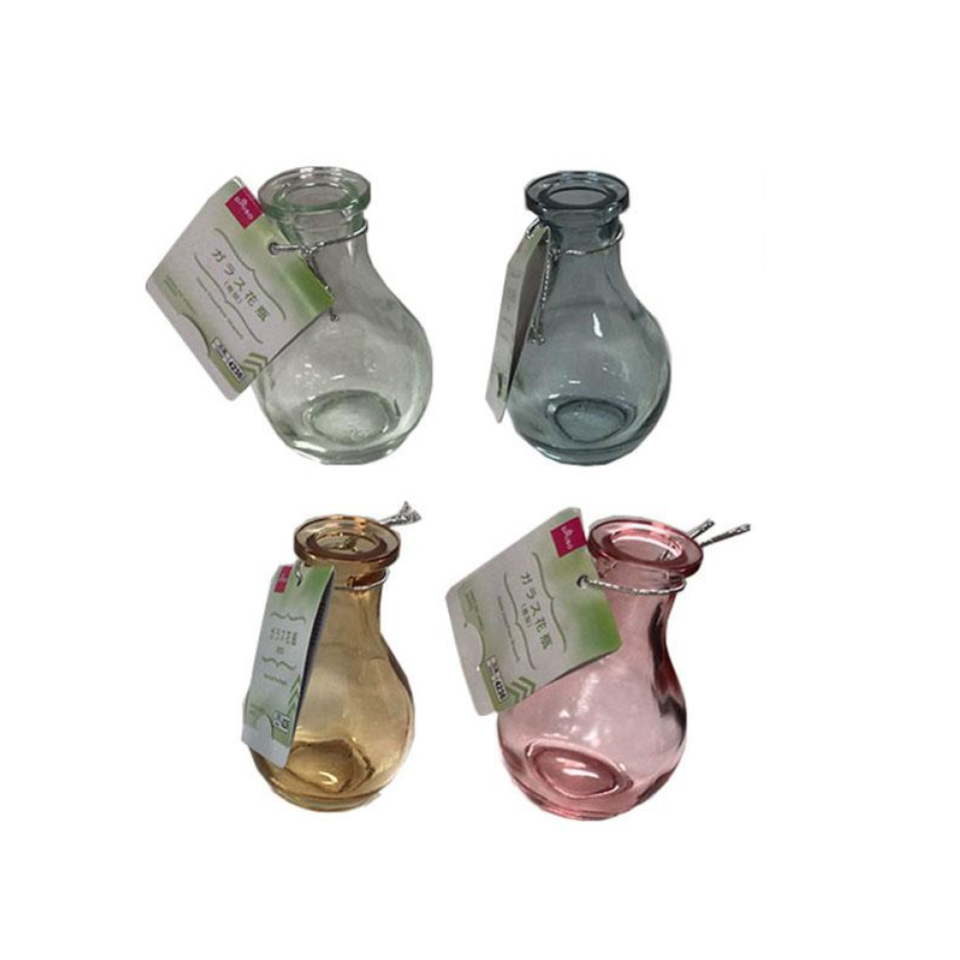 Glass Vase Pear Shaped – DAISO SINGAPORE