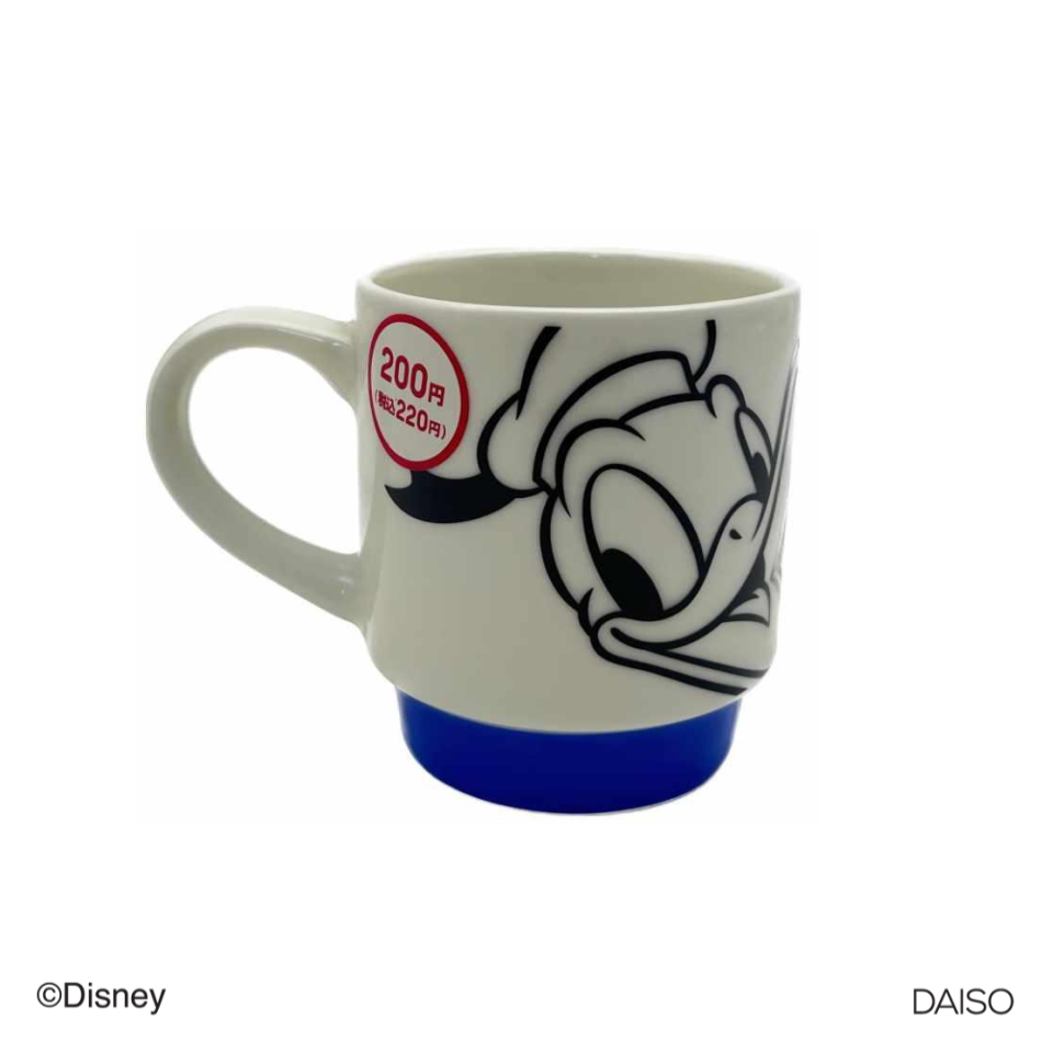 Stacking Mug 270ml Donald Duck – DAISO SINGAPORE