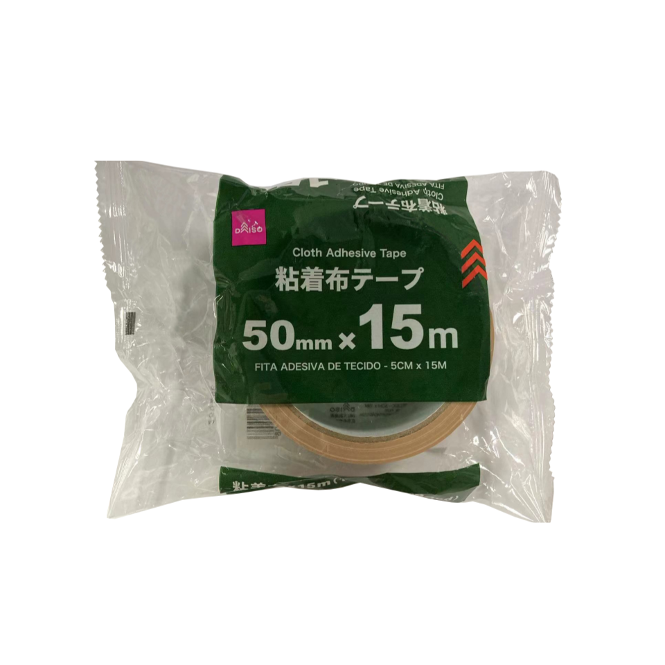 Cloth Adhesive Tape 50mm x 15m – DAISO SINGAPORE