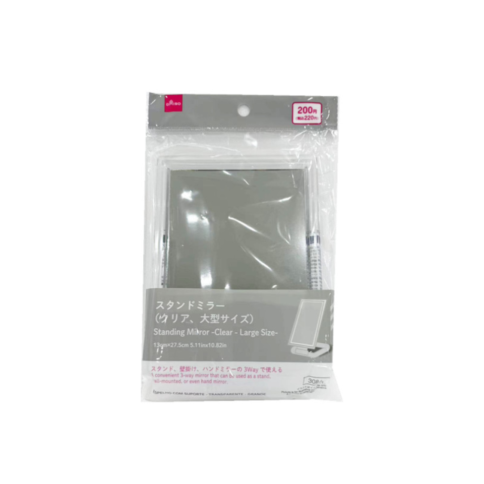 Standing Mirror Clear Large – DAISO SINGAPORE