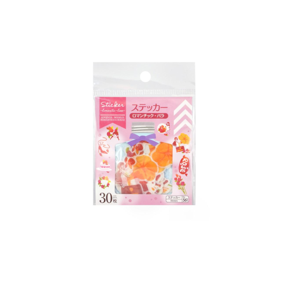 Sticker Romantic Rose – DAISO SINGAPORE