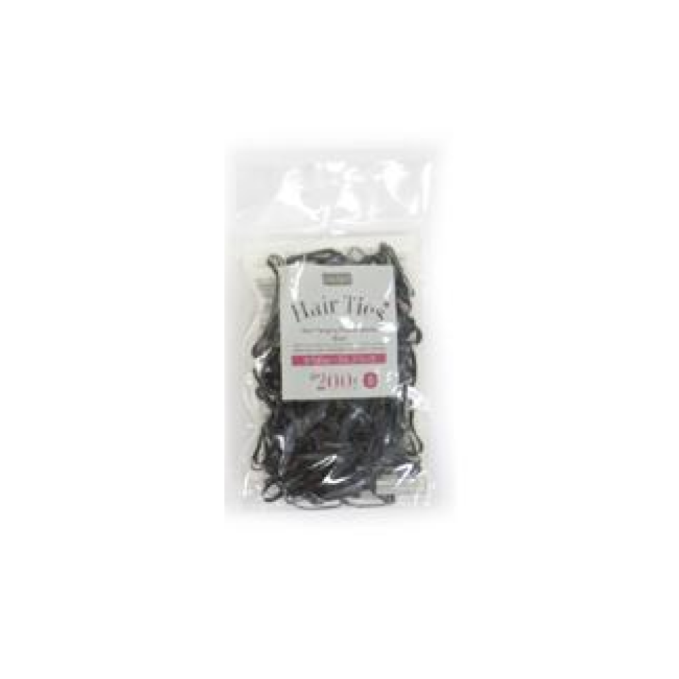 Tangle Free Rubber Small Black – DAISO SINGAPORE