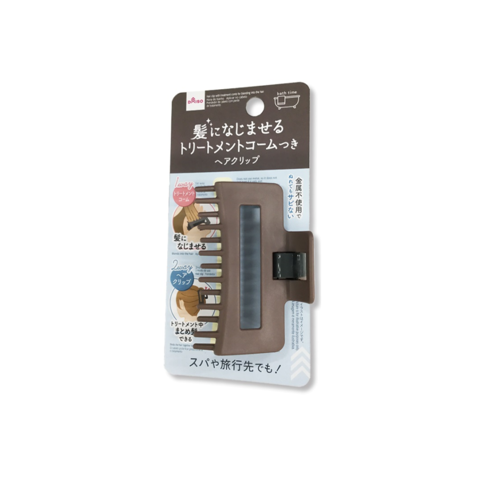 Hair Clip with Treatment Comb for Blending into the Hair – DAISO SINGAPORE