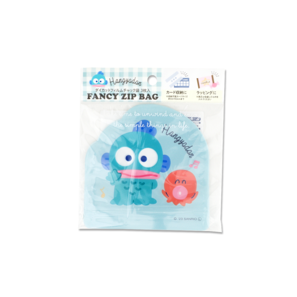 Fancy Zip Bag Hangyodon Mukyumukyu – DAISO SINGAPORE