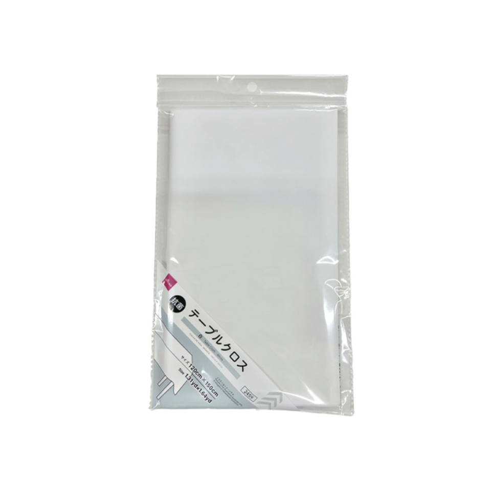 Table Cloth White 120cm x 150cm – DAISO SINGAPORE