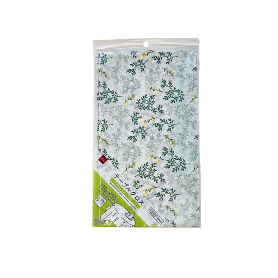 Tablecloth Botanical Green – DAISO SINGAPORE