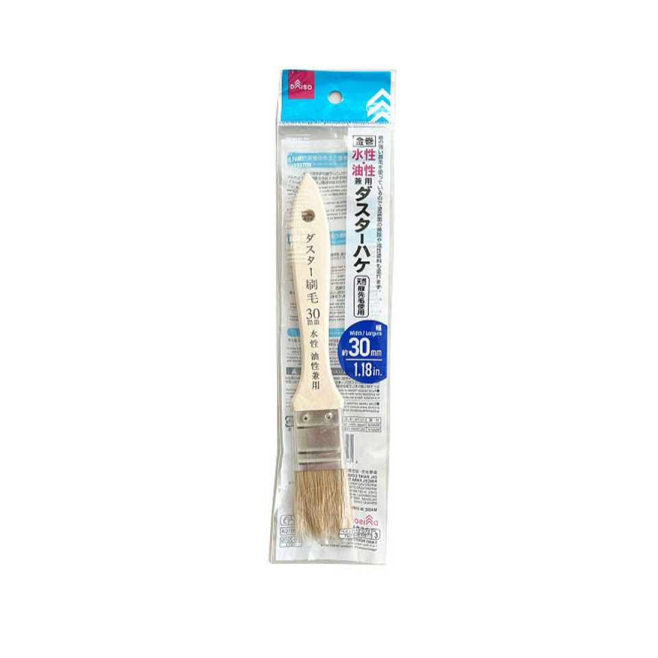Metal Wrapped Duster Brush 30mm – DAISO SINGAPORE
