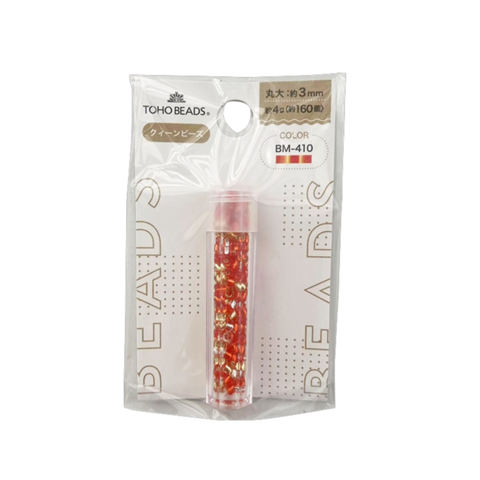 Toho Beads Round Red Mix – DAISO SINGAPORE