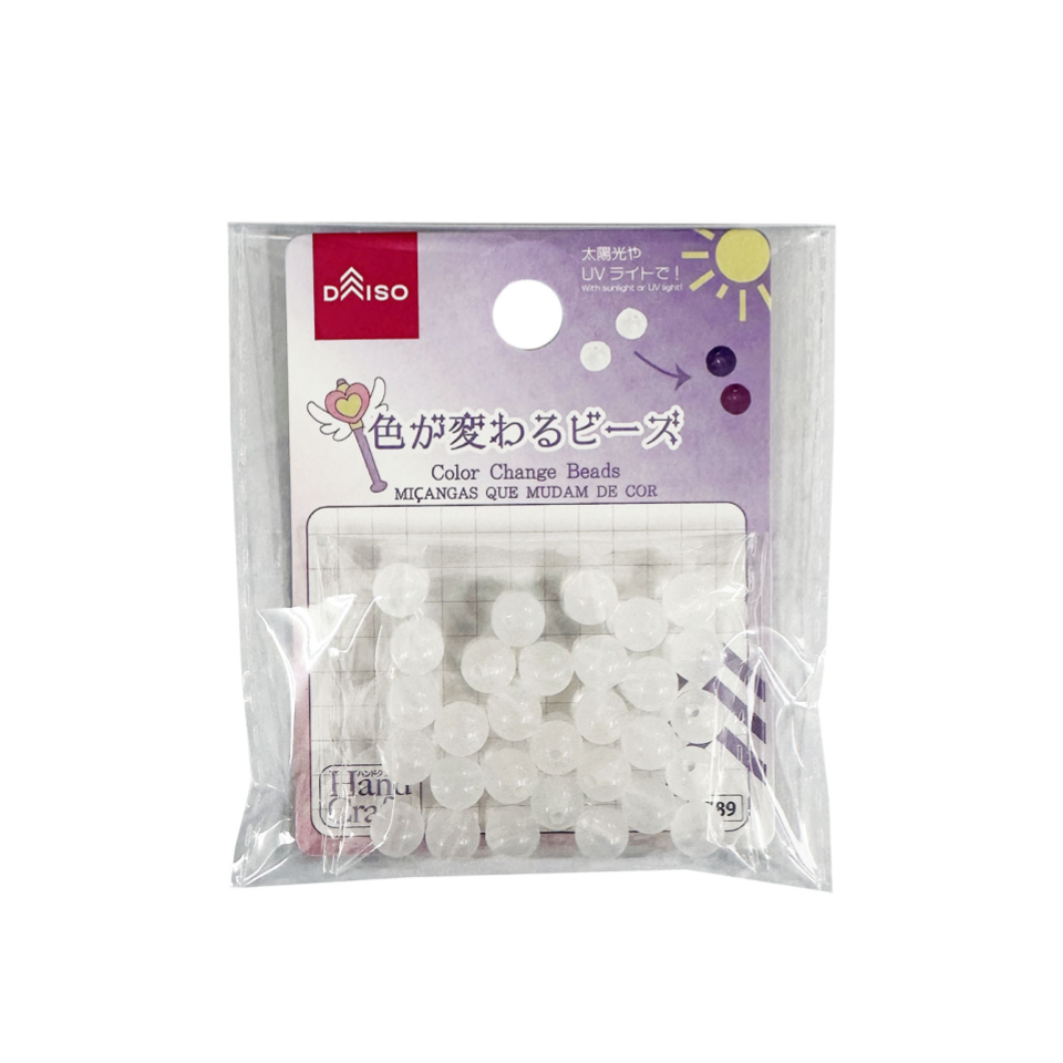 Color Change Beads Round Mix – DAISO SINGAPORE