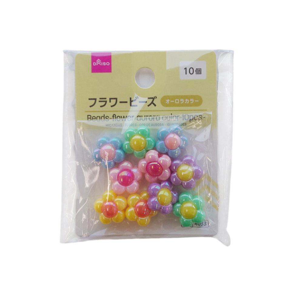 Beads Flower Aurora Color – DAISO SINGAPORE