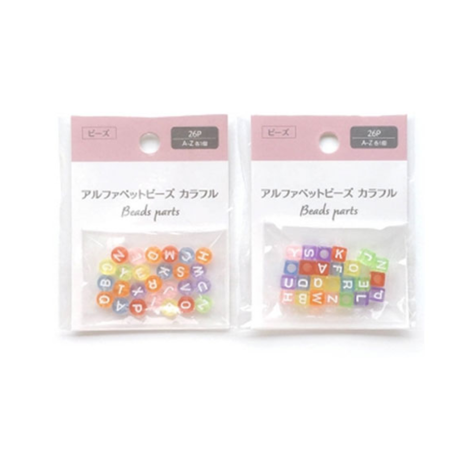 Beads Alphabet Colorful – DAISO SINGAPORE