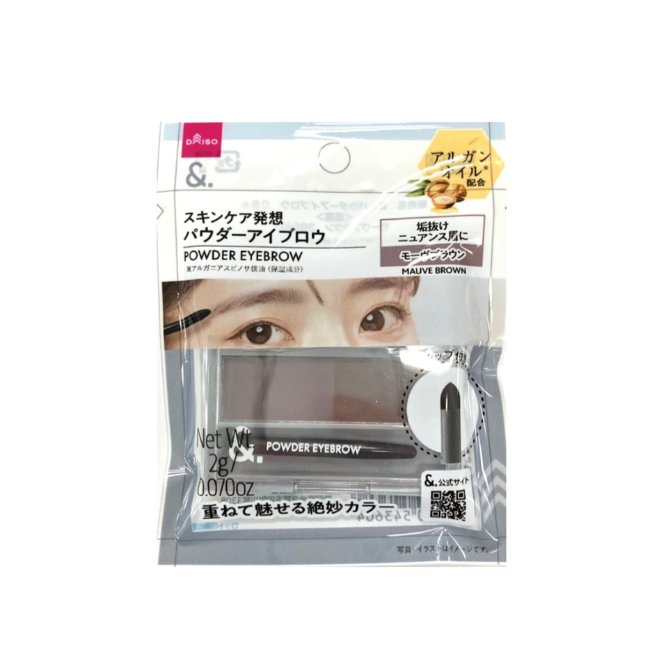 &.Powder Eyebrow Mauve Brown – DAISO SINGAPORE