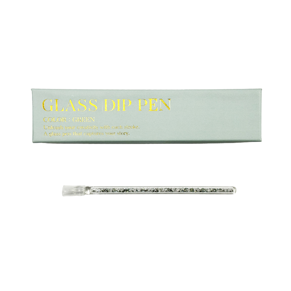 Rhinestone Glass Pen Grey – DAISO SINGAPORE