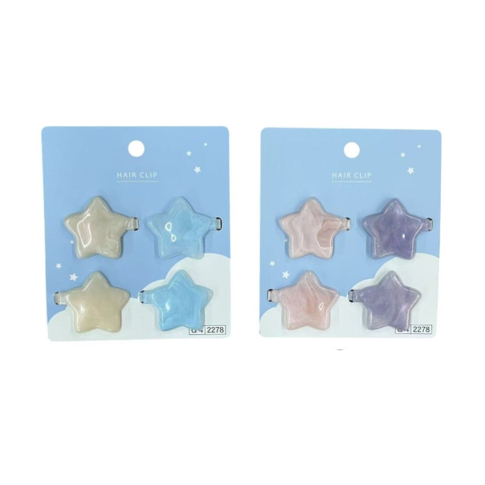 Marble Star Hair Clip – DAISO SINGAPORE