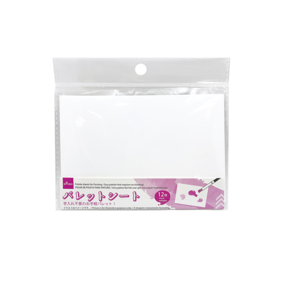 Palette Sheets for Painting 100mm x 150mm – DAISO SINGAPORE