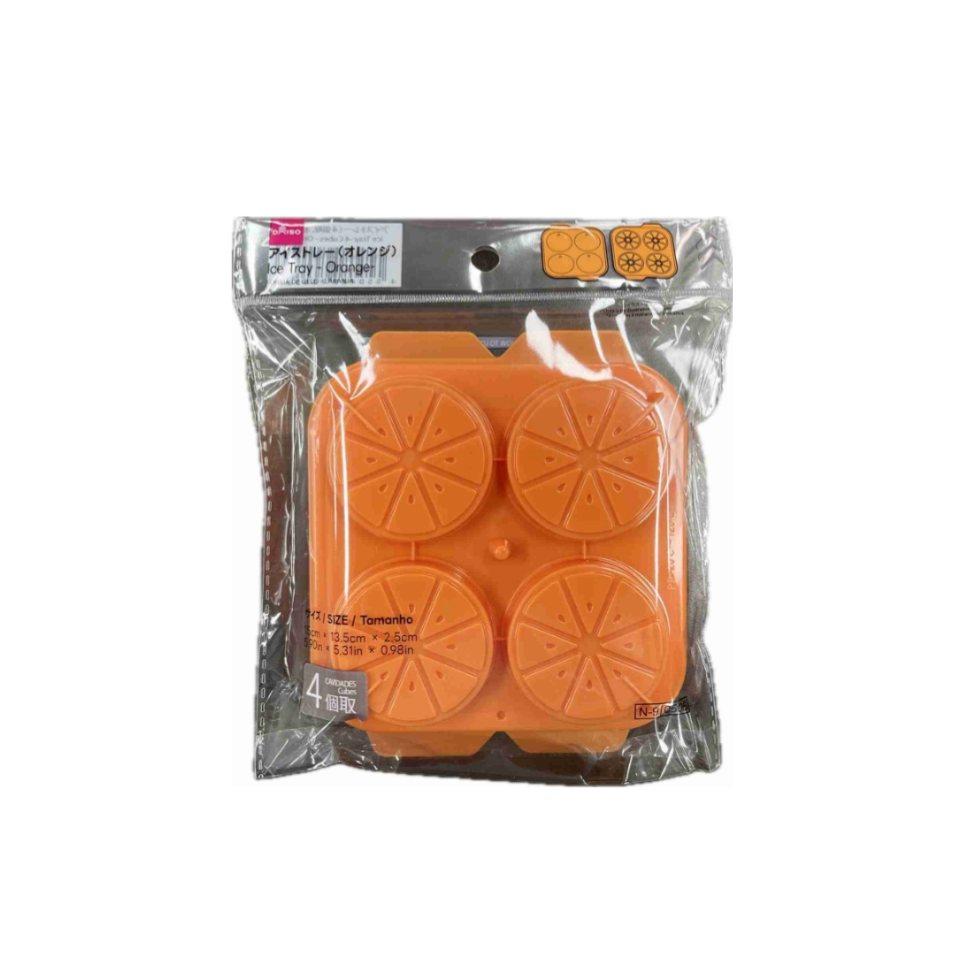 Ice Tray Orange – DAISO SINGAPORE