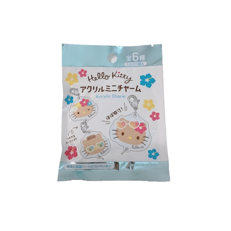 Acrylic Mini Charm Kitty Sunburn – DAISO SINGAPORE