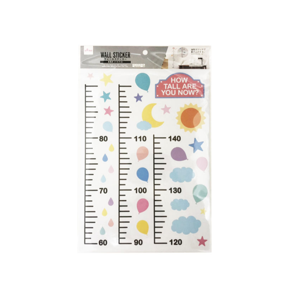 Wall Sticker 1.96ft Pastel – DAISO SINGAPORE