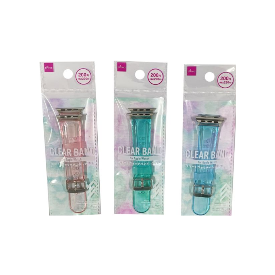 Smart Watch Band for Apple Watch Clear – DAISO SINGAPORE
