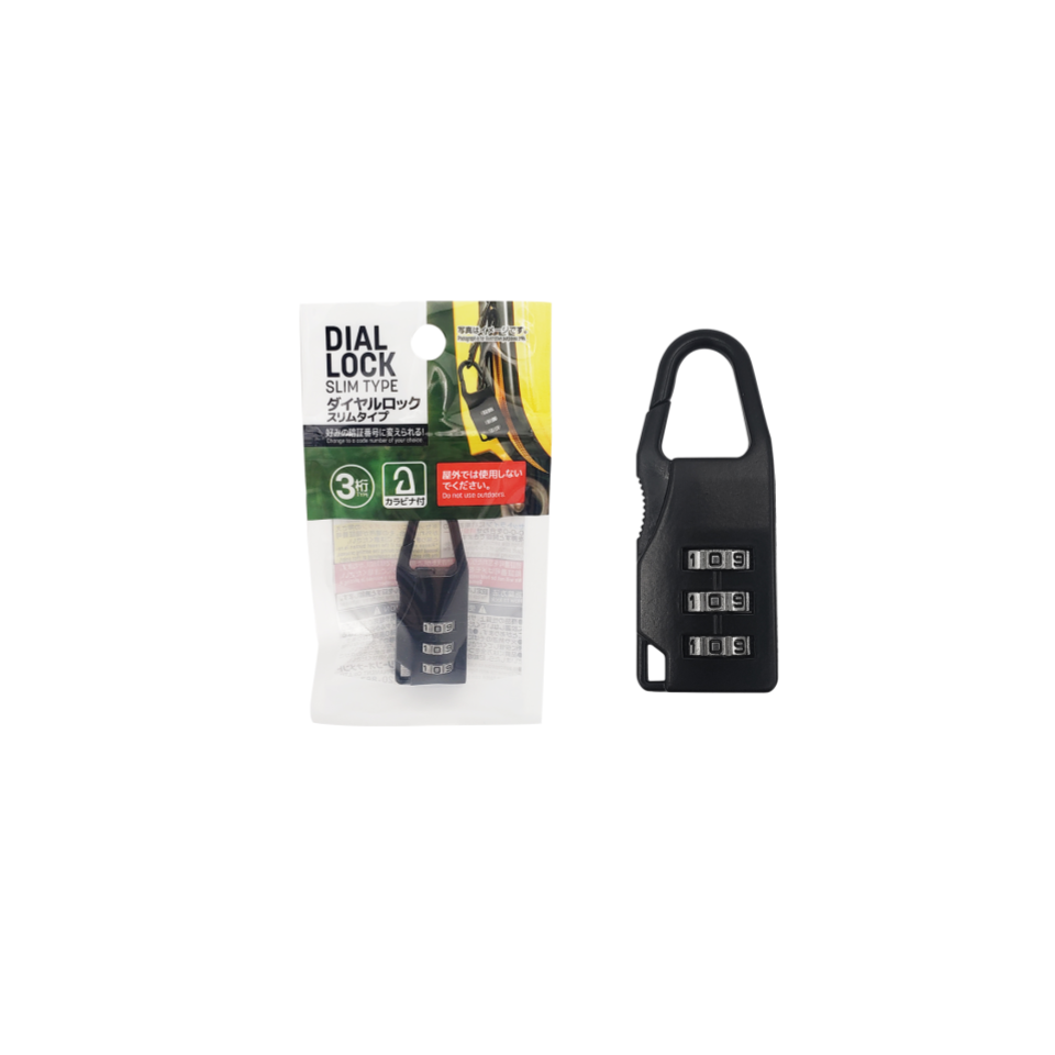 Dial Lock Slim Type – DAISO SINGAPORE