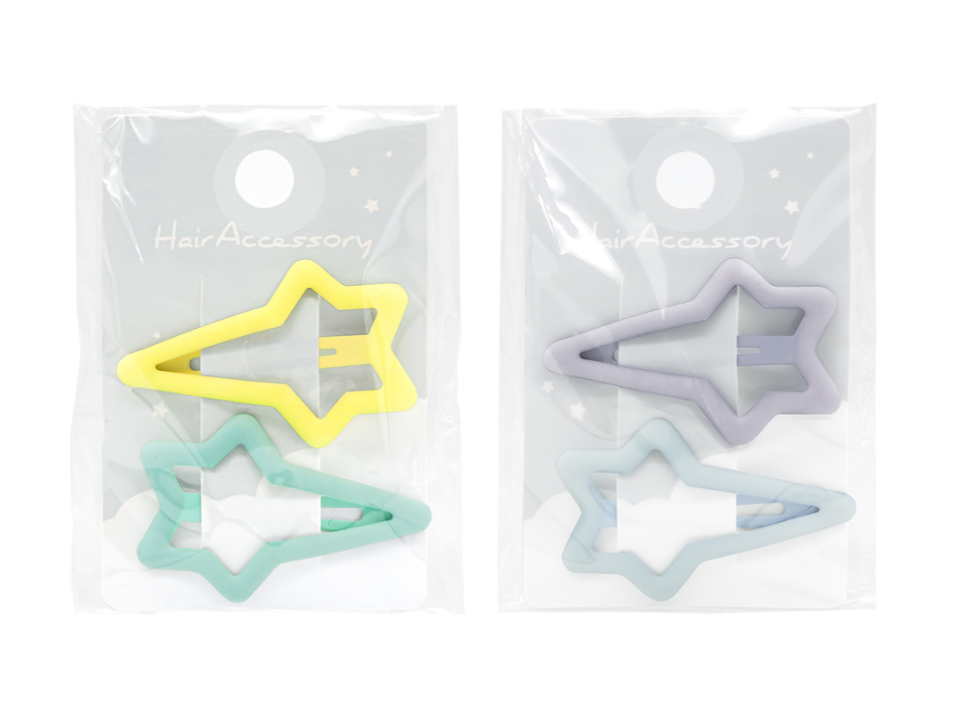 Snap Clip Matte Star – DAISO SINGAPORE