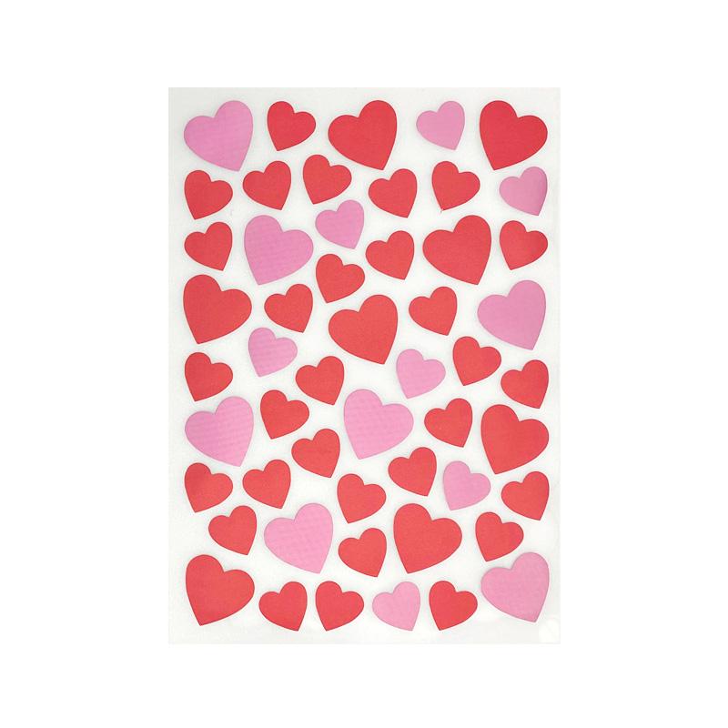 Wrapping Sticker 3 Heart – DAISO SINGAPORE