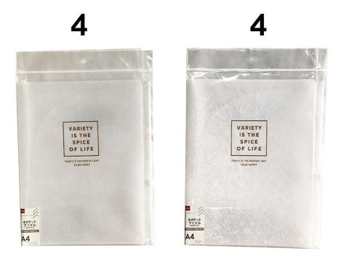 A4 Pocket File 6pockets – DAISO SINGAPORE