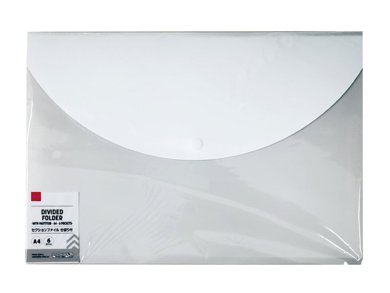 Divided Folder with Partition A4 – DAISO SINGAPORE