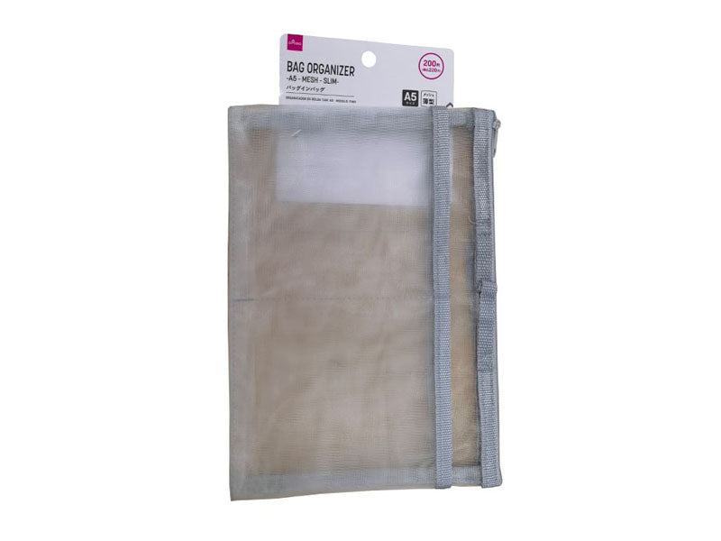 Bag Organizer A5 Mesh Slim – DAISO SINGAPORE