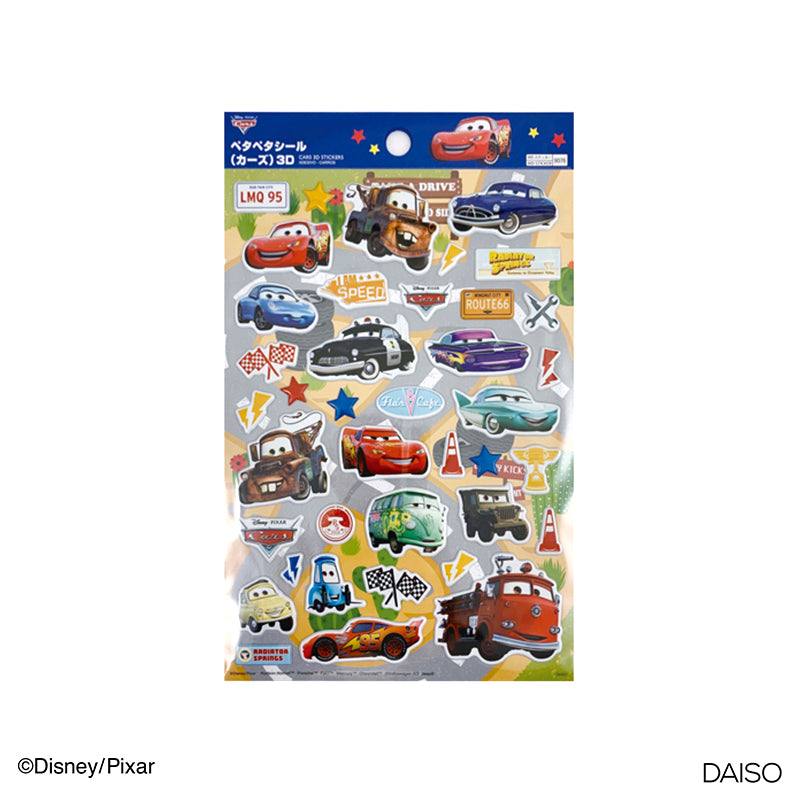 Cars 3D Stickers – DAISO SINGAPORE