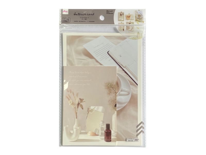 Interior Cards -D - 5 Pcs.- – DAISO SINGAPORE