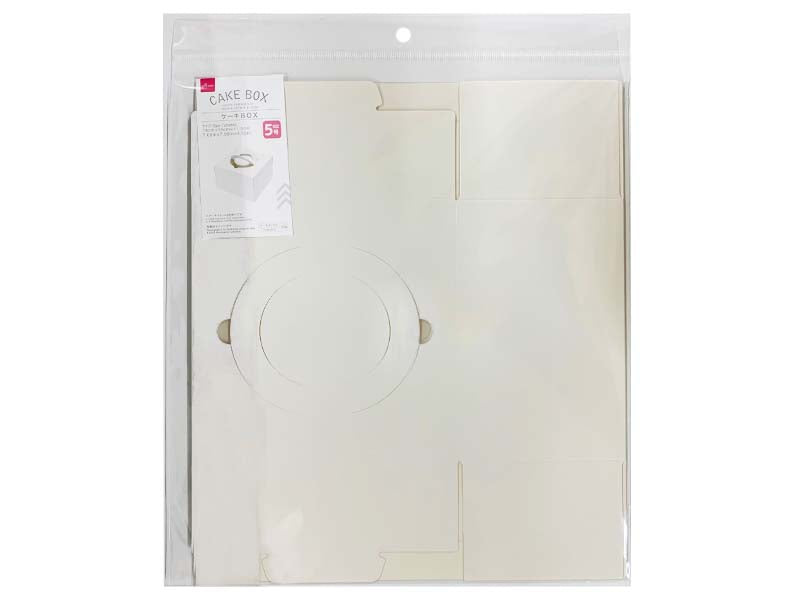 Cake Box 18cm x 18cm x 11.5cm – DAISO SINGAPORE