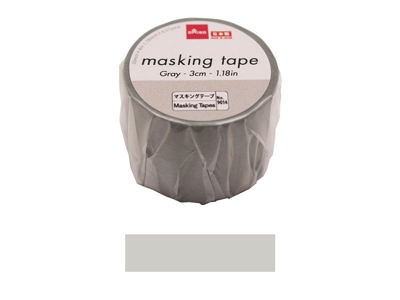 Masking Tape Grey 3cm – DAISO SINGAPORE