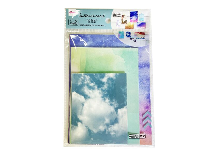 Interior Cards -C - 10 pcs.- – DAISO SINGAPORE