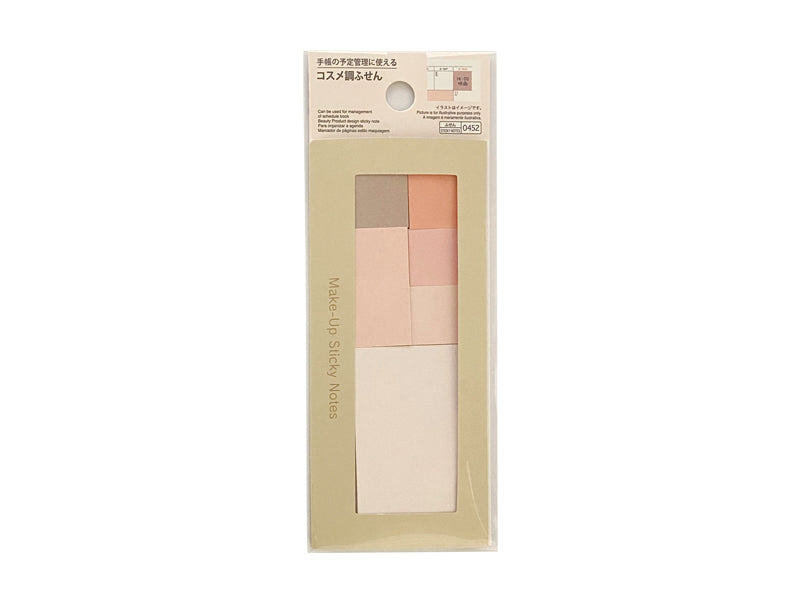 Cosmetic Sticky Notes Pink – DAISO SINGAPORE