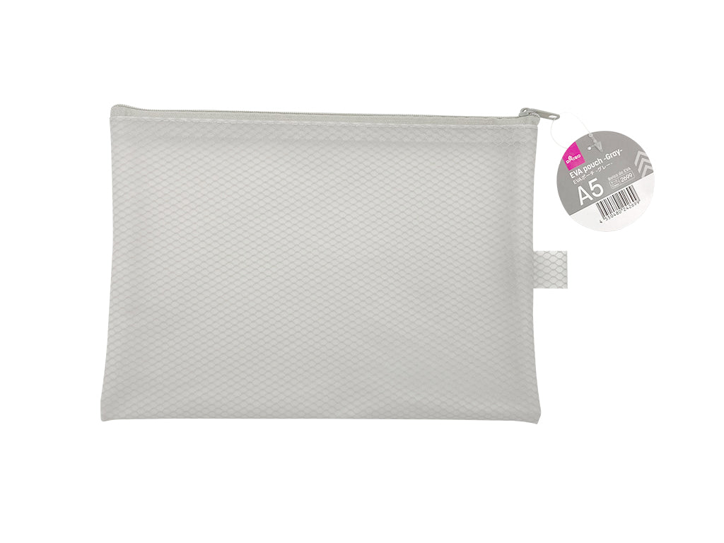 EVA Pouch Grey A5 – DAISO SINGAPORE