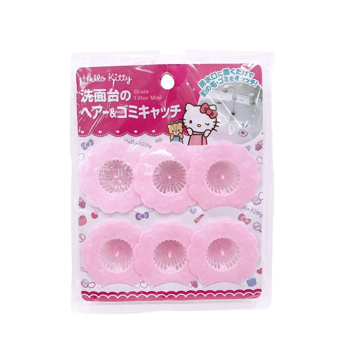 Hello Kitty Drain Filter Mini – DAISO SINGAPORE